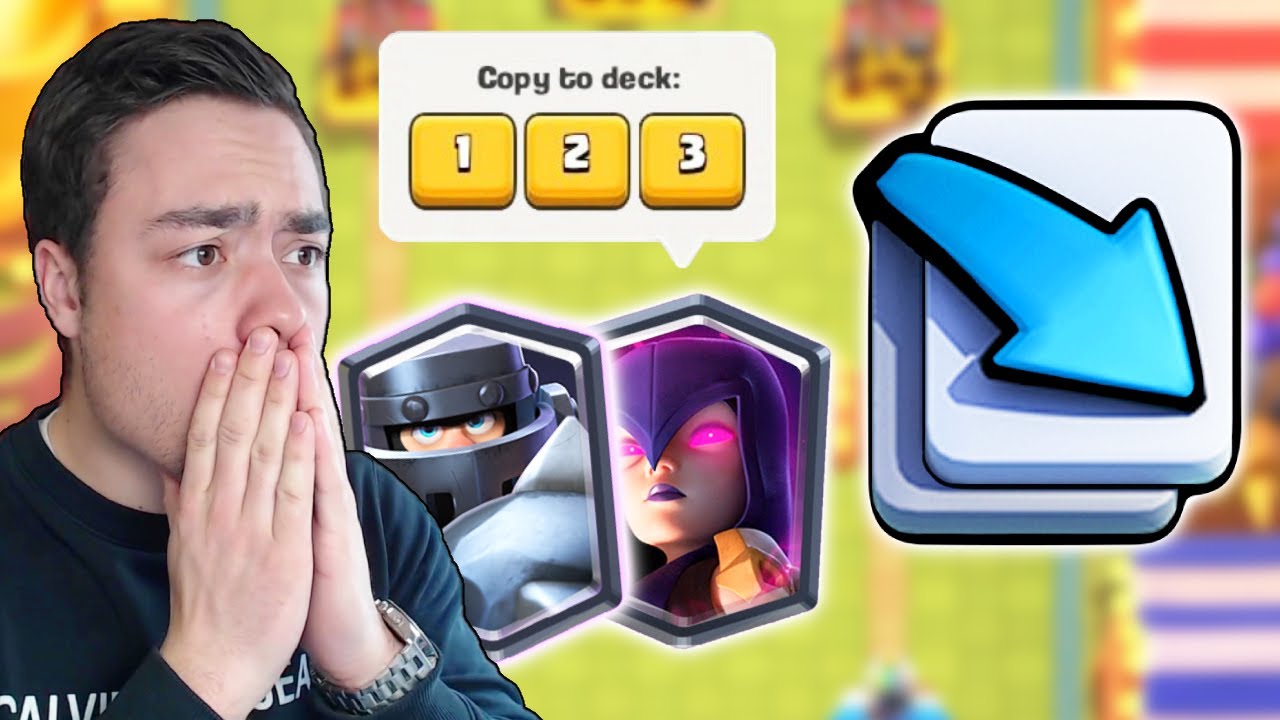COPY DECK CHALLENGE OP CLASH ROYALE! - YouTube