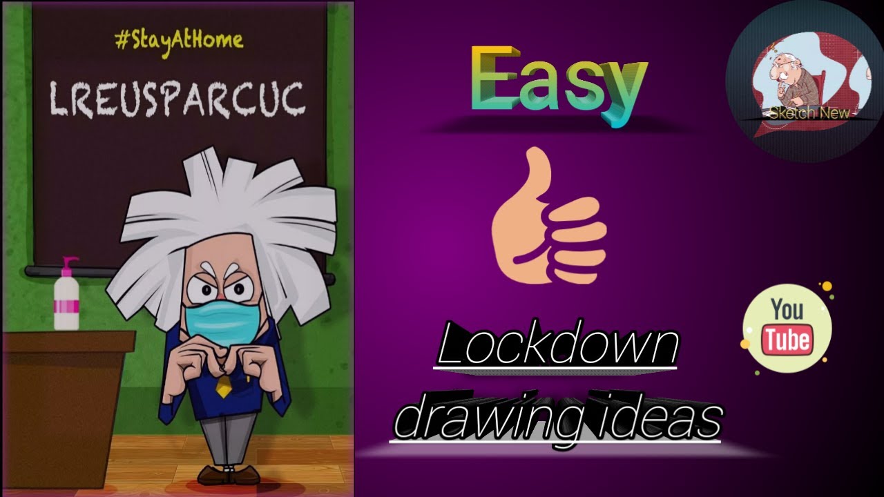 New ideas in #Lockdown #Drawing // Lockdown me drawings banane ke ideas ...