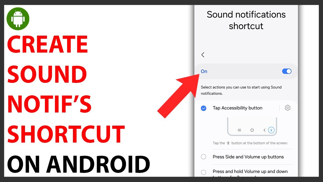How to Create Sound Notifications Shortcut on Android [QUICK GUIDE ...