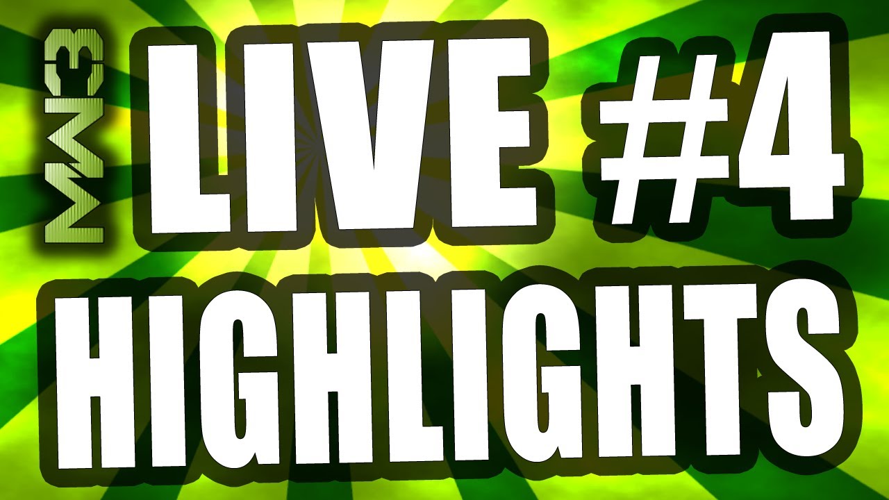 "EPIC HIGHLIGHTS" - MW3 LIVE #4 w/ Ali-A - (Modern Warfare 3 Gameplay ...