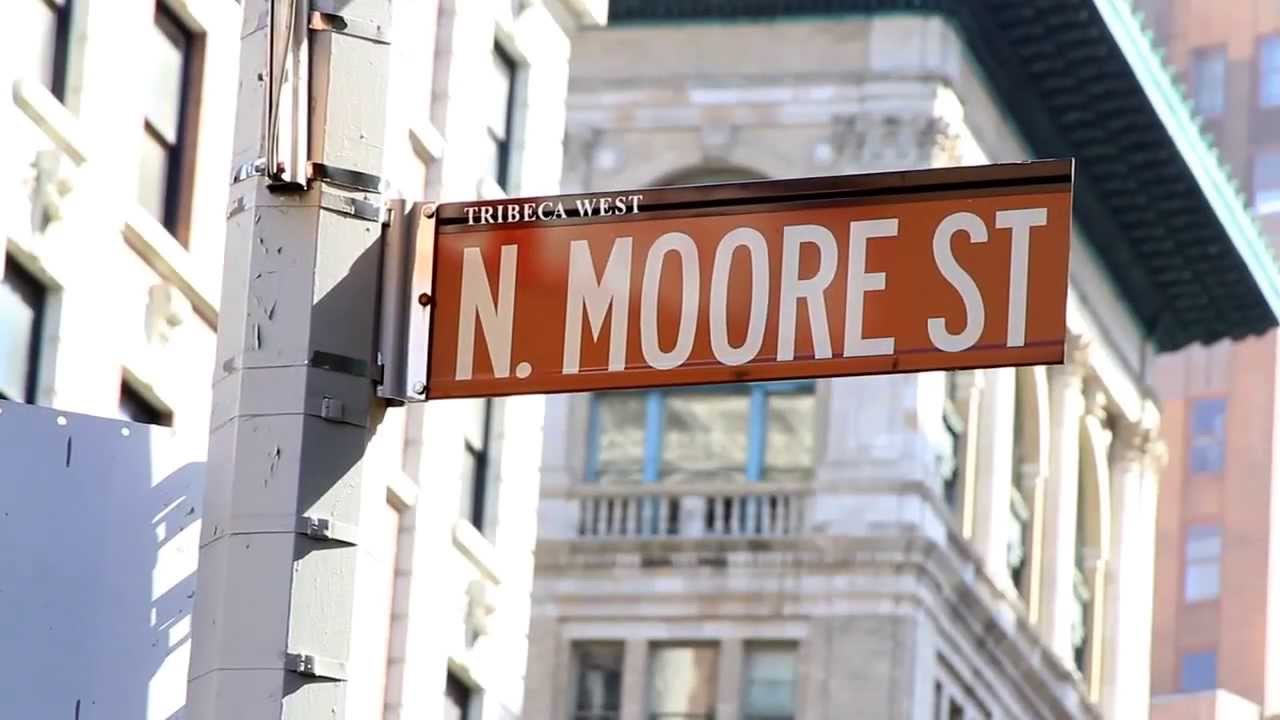 34 North Moore Street Nyc Map - Map