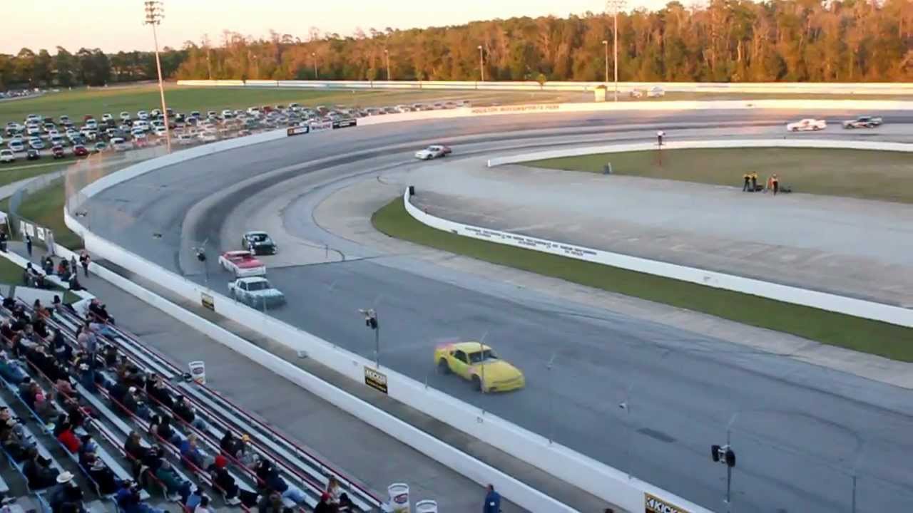 NASCAR Stock Cars Feature 1 at Houston Motorsports Park 10/27/12 - YouTube