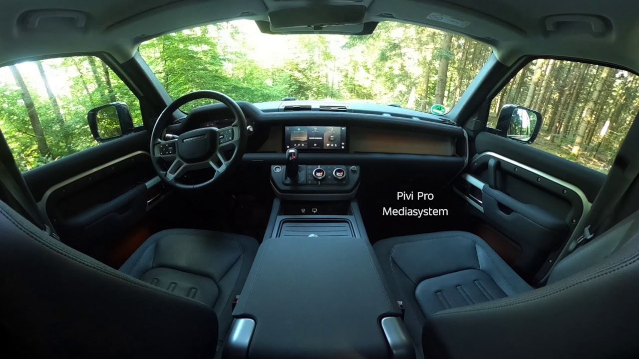 Land Rover Defender inside – 360°-Rundumblick - YouTube