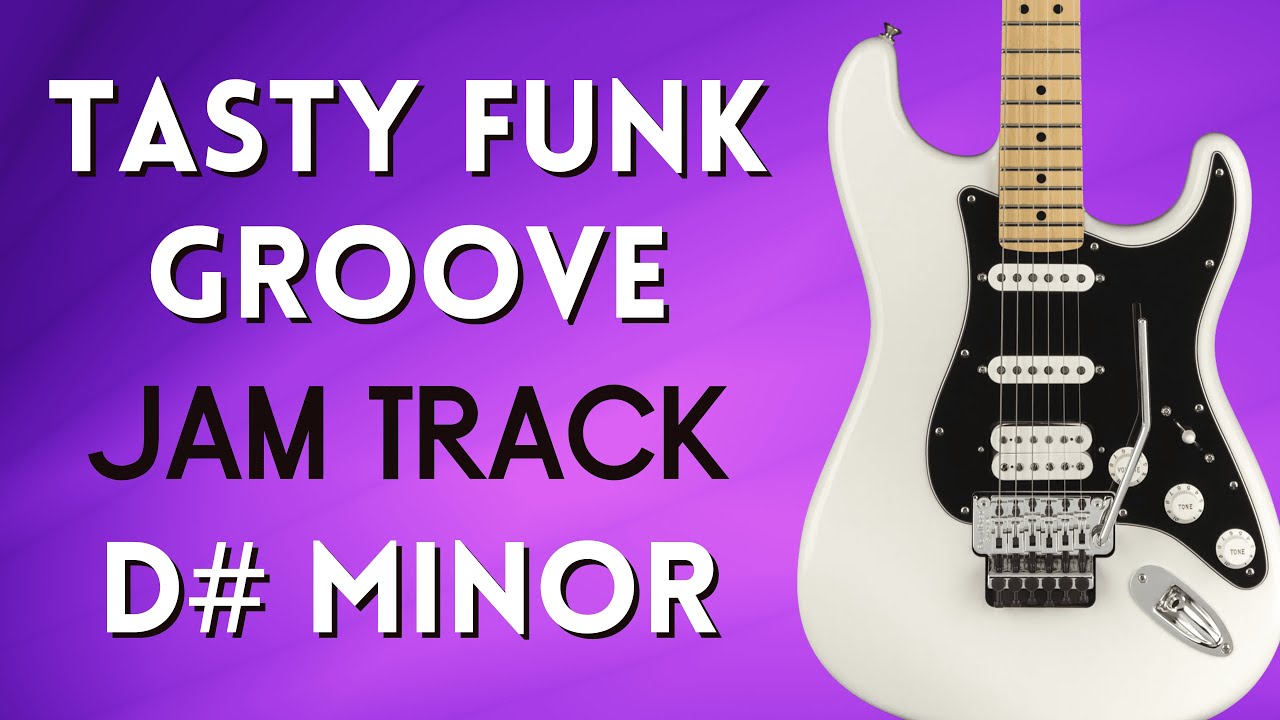 Tasty Funk Groove Guitar Backing Track in D#m - YouTube