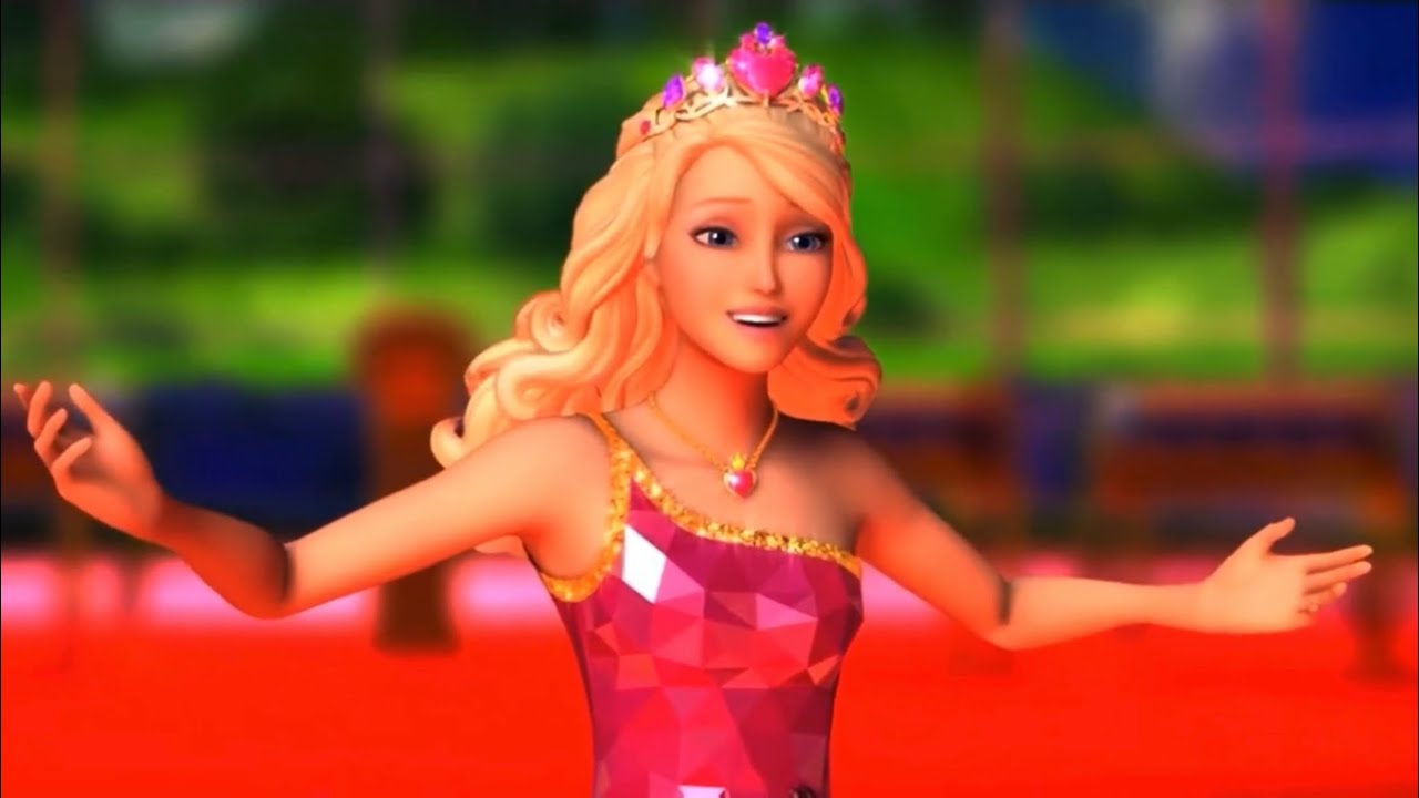 Barbie princess charm school - princess Sophia revealed scene - YouTube