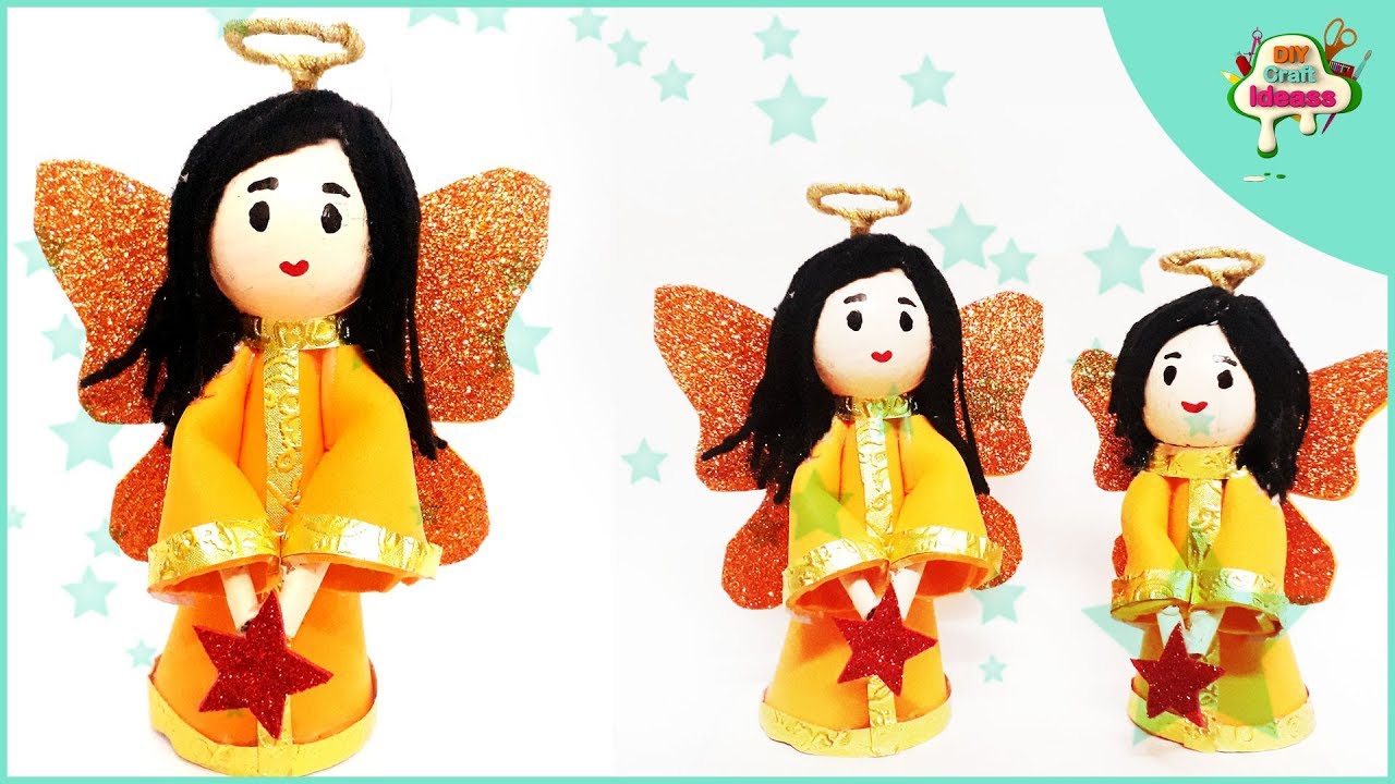 FABULOUS CHRISTMAS DIY CRAFTS | How to Make a Paper Angel | Christmas ...