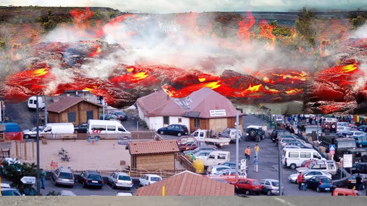 Horrifying today: Iceland' four volcano eruption is terrifying,Spitting ...