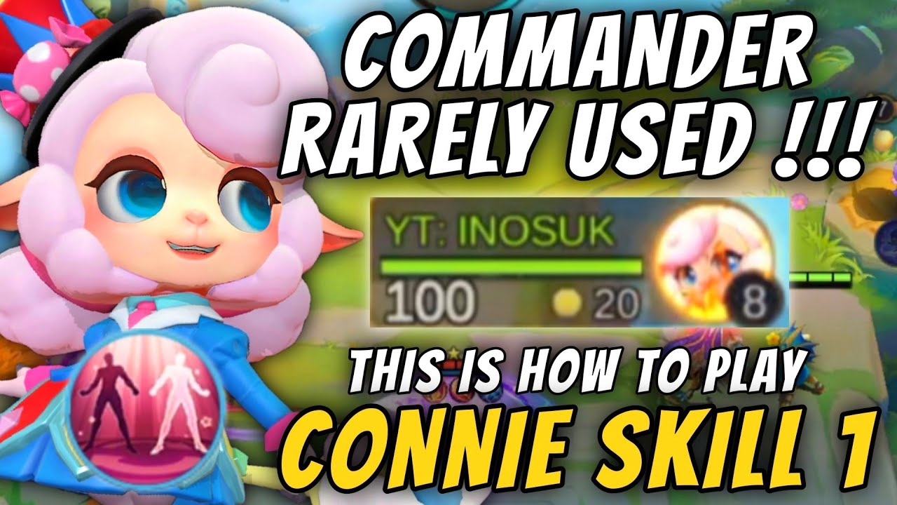 COMMANDER IS RARELY USED EVEN THOUGH IT'S GREAT ?? CONNIE SKILL 1 CAN ...