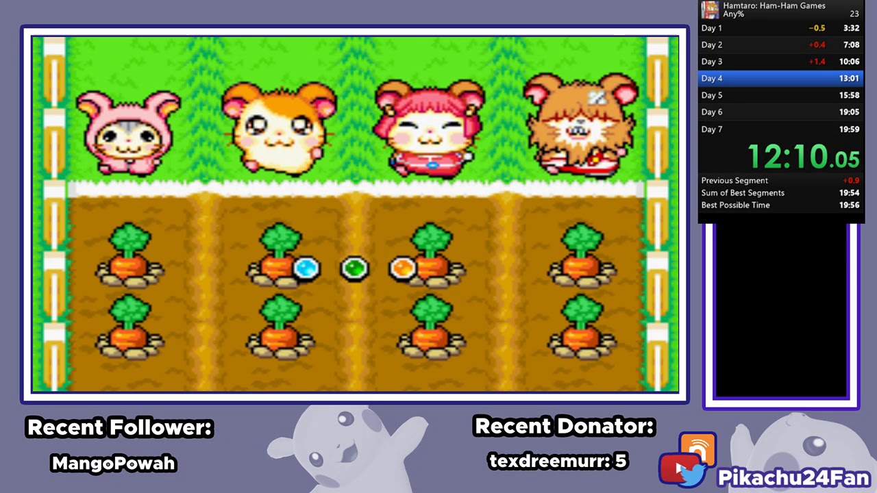 Hamtaro Ham Ham Games Any% Speedrun (19:56.41) - YouTube