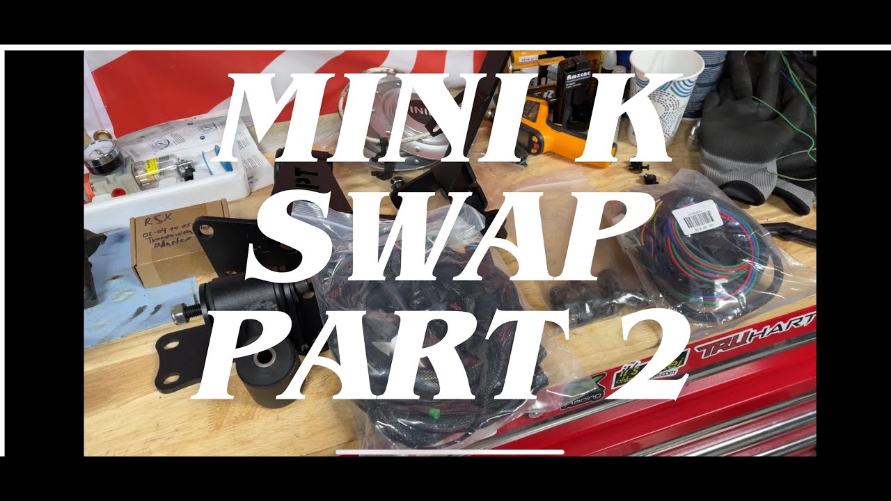 Mini Cooper K Swap Part 2 - YouTube