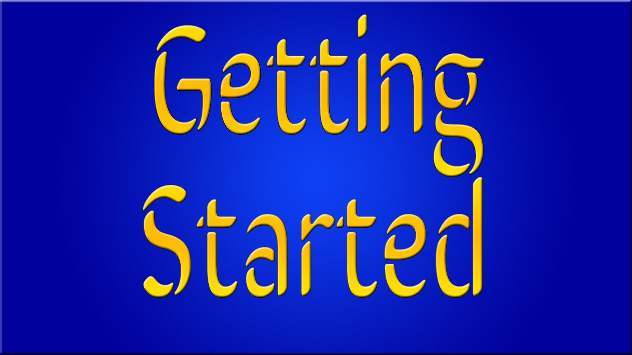 EZ How To: Getting Started - YouTube