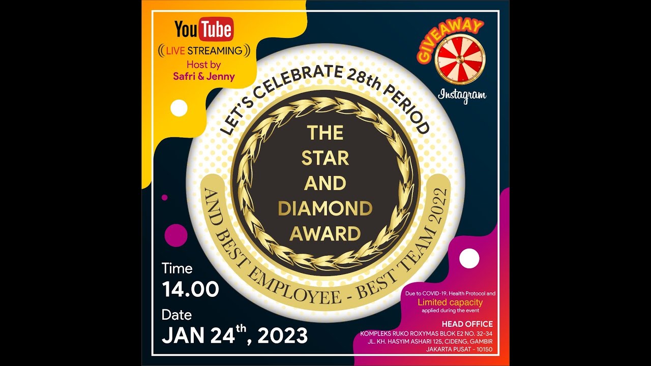 The Star & Diamond Award 28th - Best Employee 2022 - YouTube