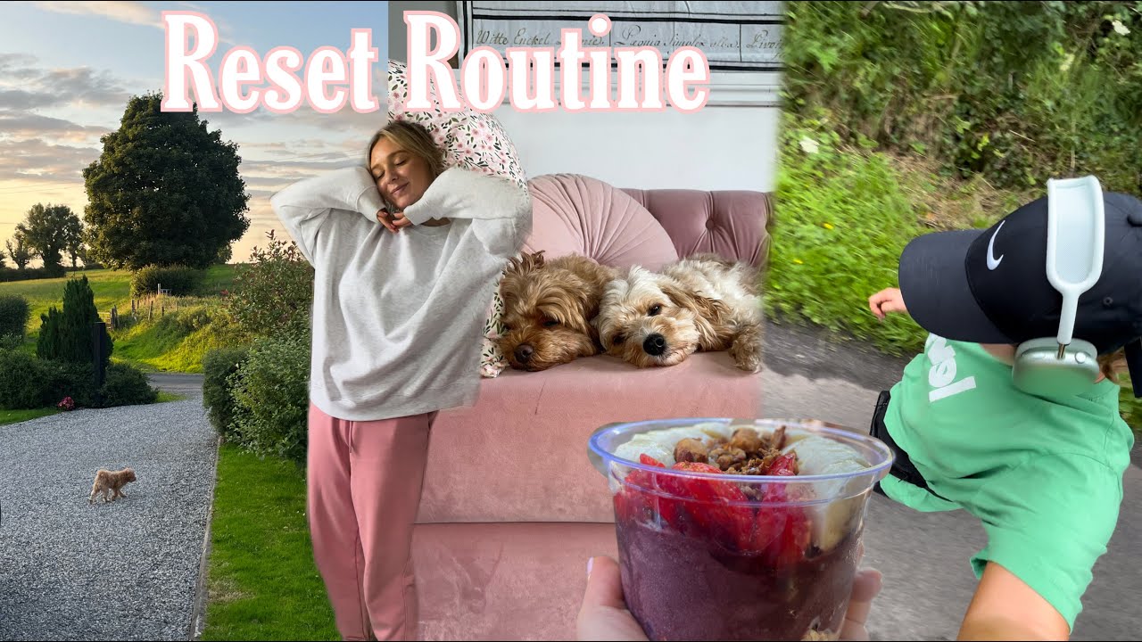 getting back into a routine 🎧🩷 // reset days - YouTube