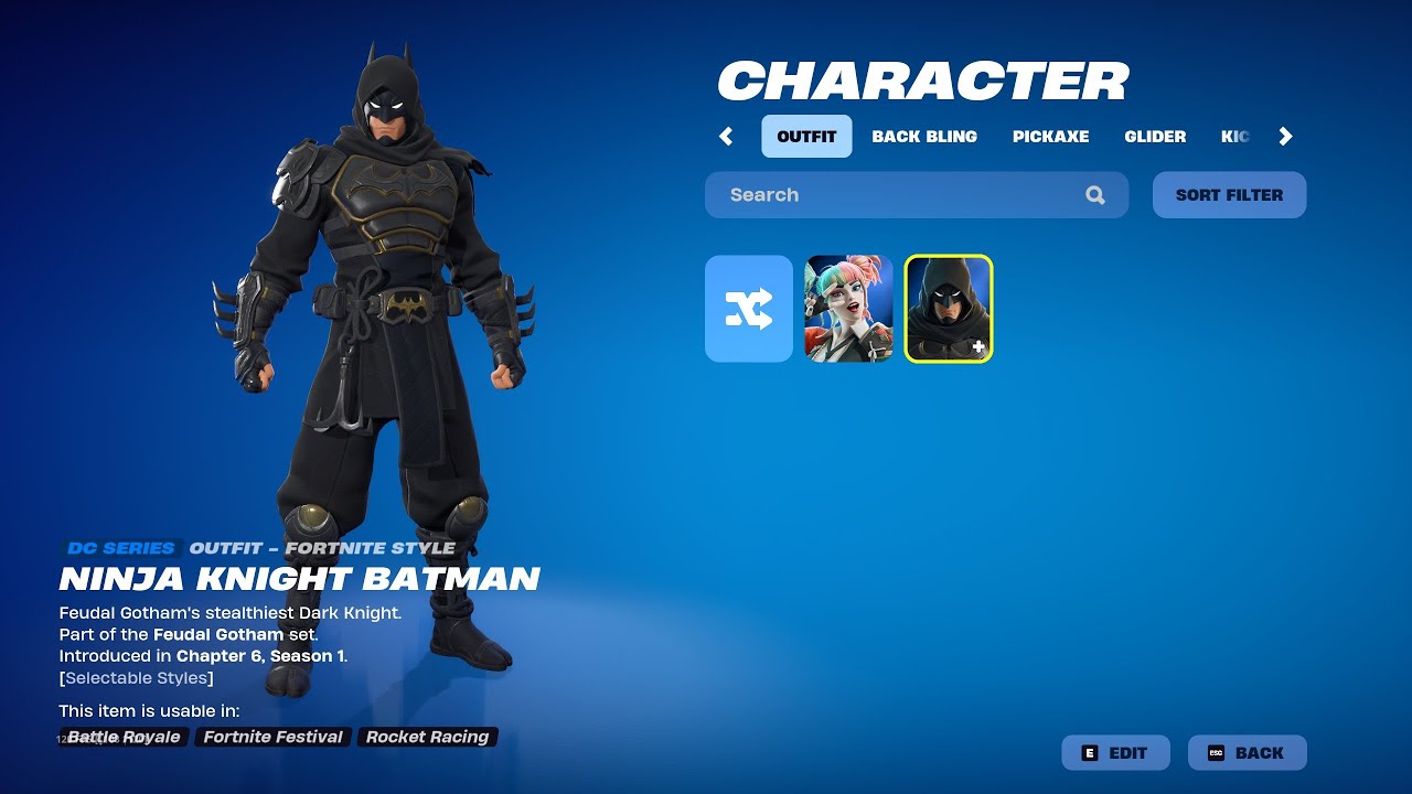 How To Get The New Shinobi Batman And Karuta Harley Quinni Skins in ...