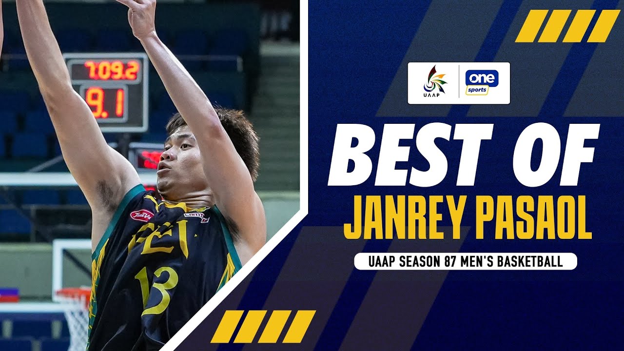 BEST OF JANREY PASAOL | UAAP SEASON 87 MEN'S BASKETBALL - YouTube