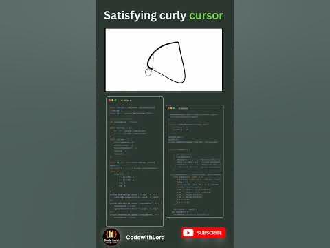cursor using html css and javascript @CodewithLord #html5 #css3 #codesnippet #programming - YouTube