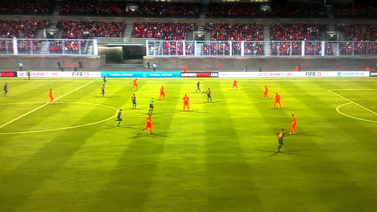 Eden Hazard long shot Fifa 13 - YouTube