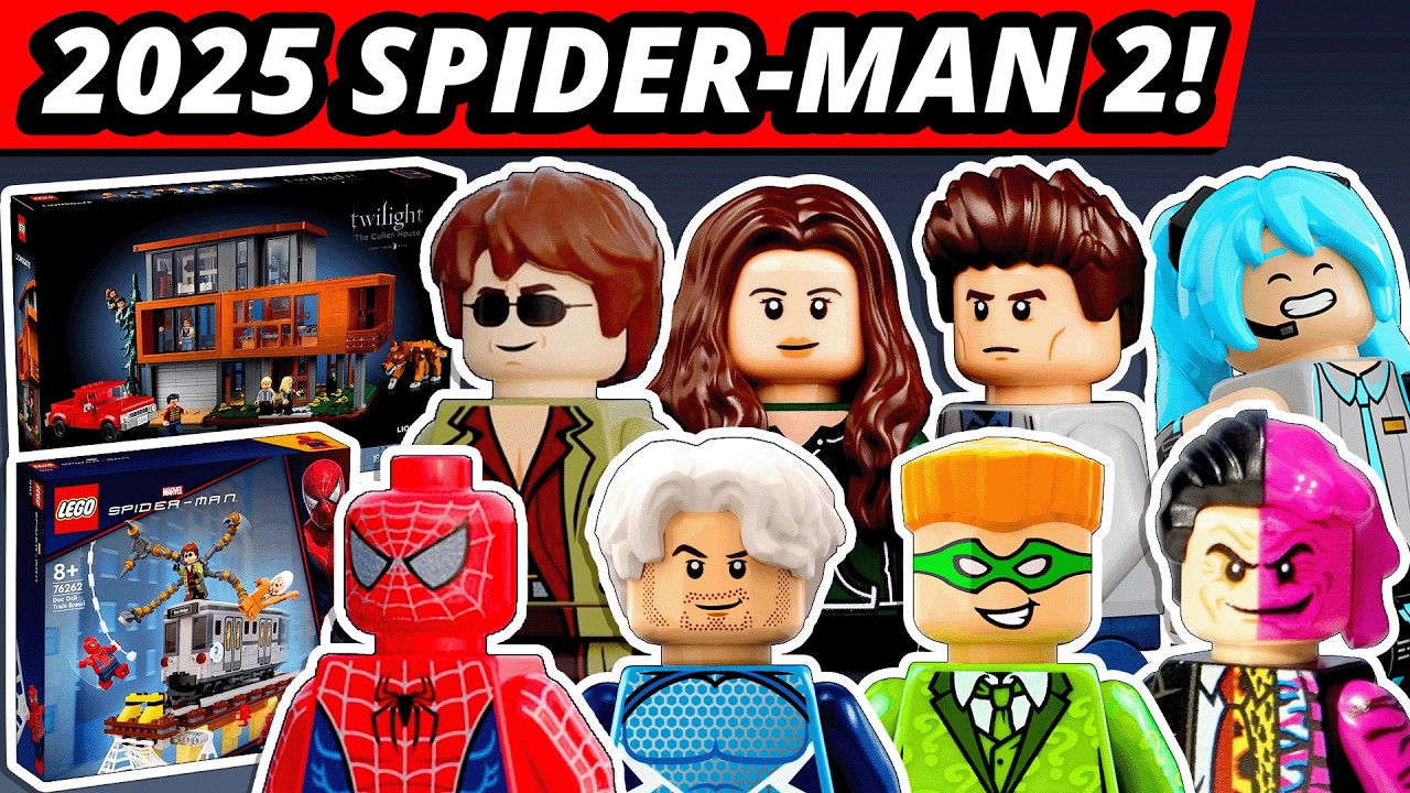 LEGO NEWS! Spider-Man 2! Quicksilver! Batman Forever Batcave?! Twilight ...