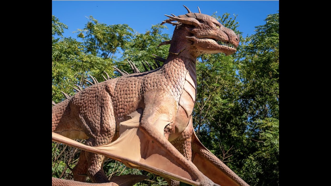 Dino Don Inc's DRAGONS at the Florida Renaissance Festival - YouTube