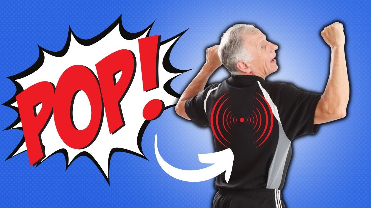 How To POP Your Mid-Back To Fix Pain NOW! - YouTube