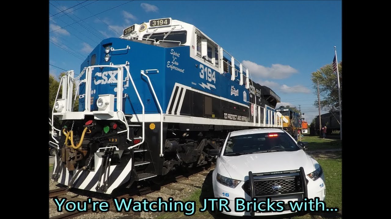 2020 Channel Trailer JTR Bricks- "CSX, NS, CP, CN, UP, BNSF, B&P ...