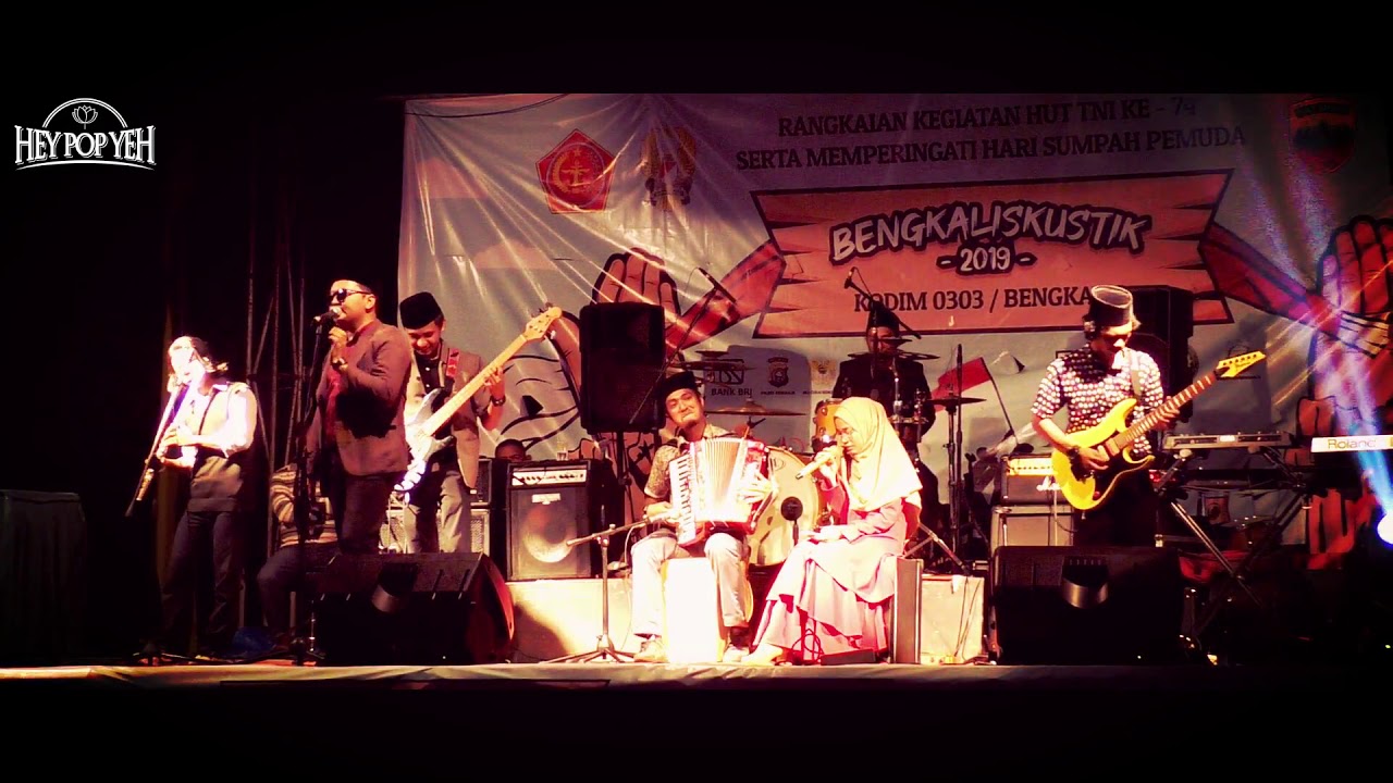 Hey Pop Yeh | Bunyi Gitar - P. Ramlee (Live Perform di Kodim 0303 ...