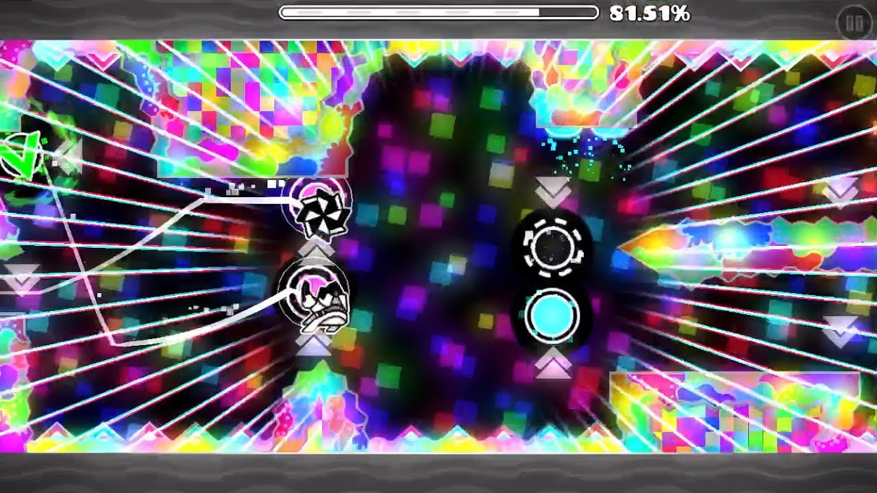 “Ultrachromatic” (Insane demon) by gmdmann | Geometry Dash [60Hz Mobile ...