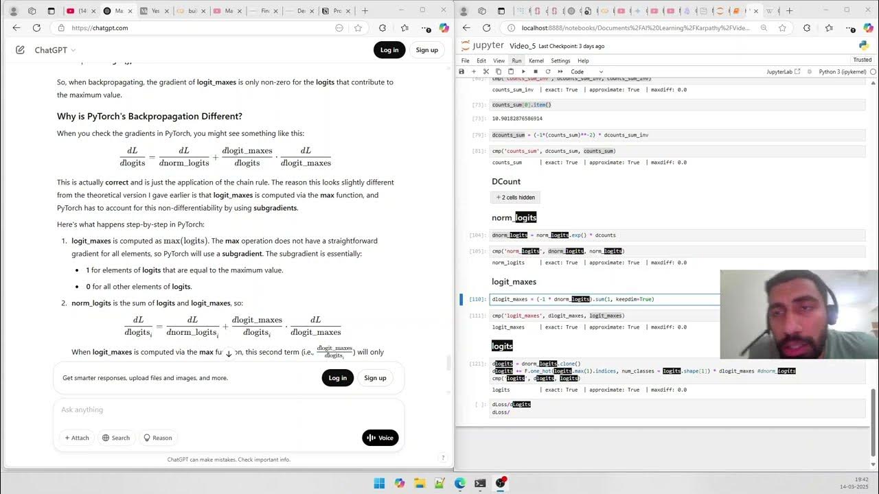 Manually Backpropagating Through an MLP | Deep Dive into Gradients & NN Optimization | Part 5 ...