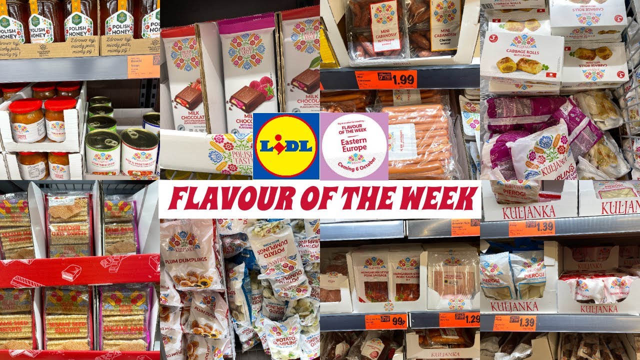 FLAVOUR OF THE WEEK: EASTERN EUROPE AT LIDL FROM THURSDAY 06 OCT 2022 ...
