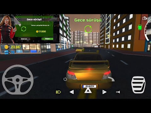 GECE SÜRÜŞÜ OYUNU ( CAR SİMULATOR 2 Car 🚘🚘 Drive 3D Android İos Game Play  )