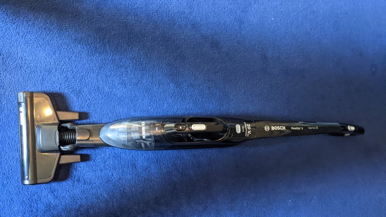 bosch readyy serie 2 stick vacuum cleaner review - YouTube