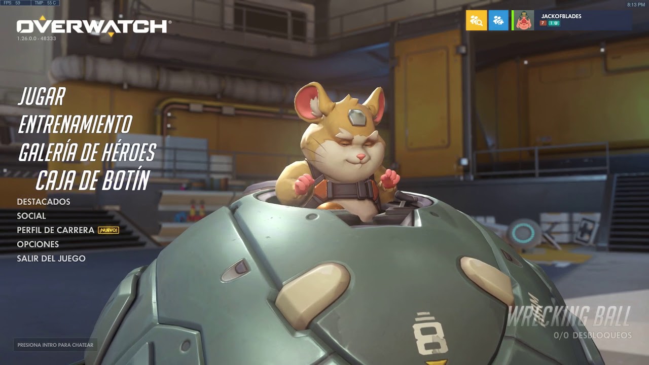 OVERWATCH - HAMMOND EL HAMSTER - YouTube