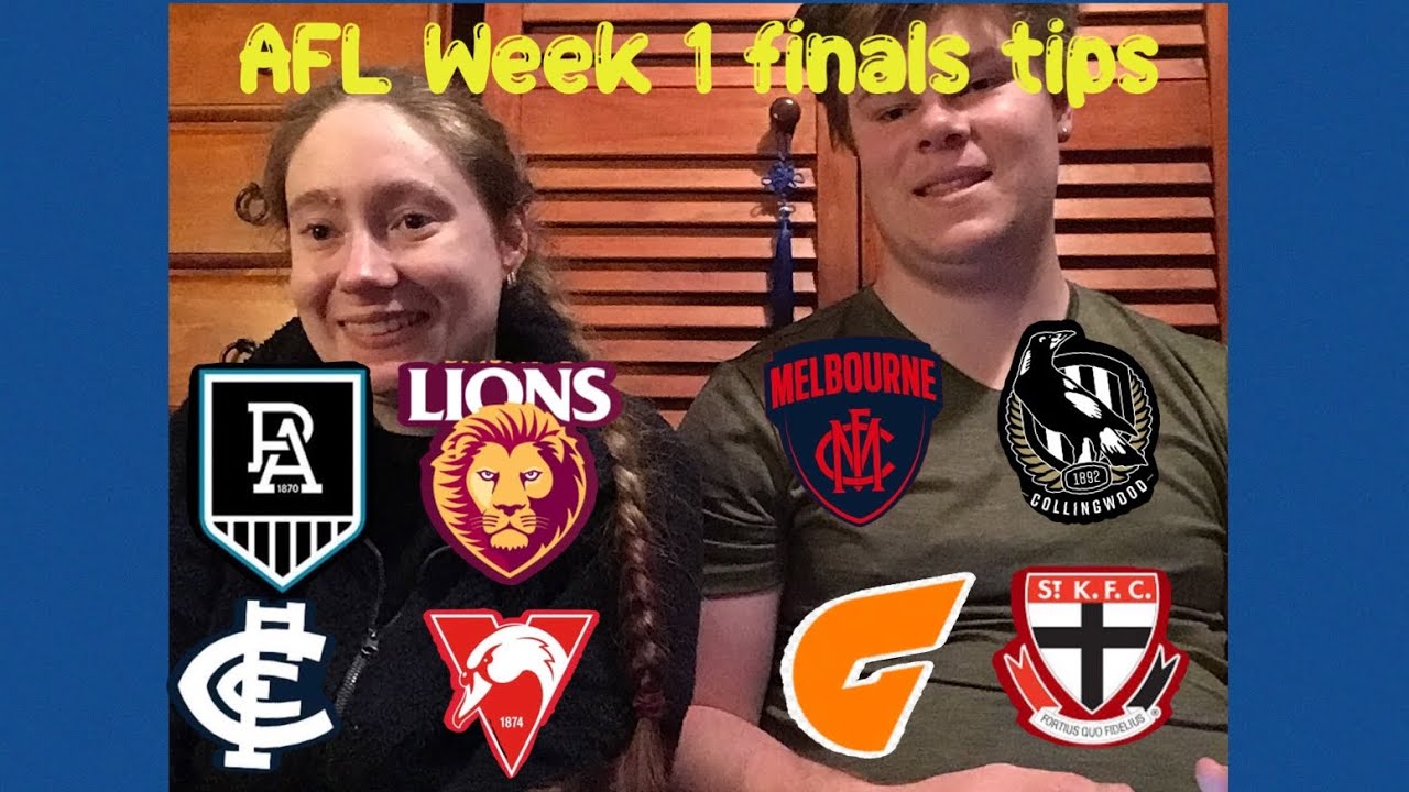 AFL Finals Week 1 Footy Tips and Predictions (2023) - YouTube