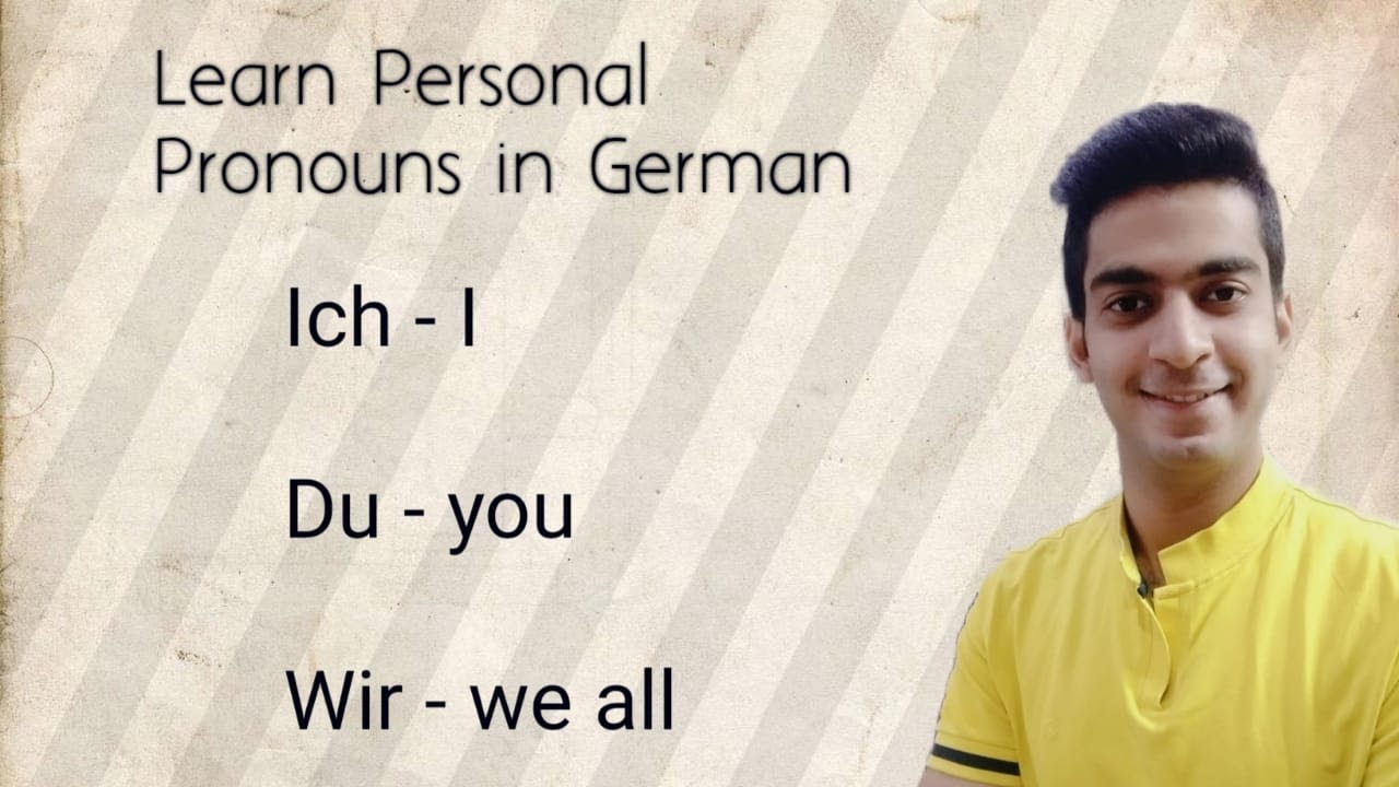 Learn German for Beginners | Personal Pronouns in German | A1 Level ...