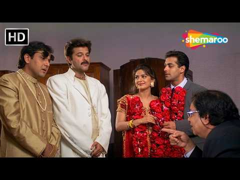 CLIMAX SCENE | Deewana Mastana Comedy!😂 | Govinda, Anil Kapoor, Juhi Chawla, Salman Khan