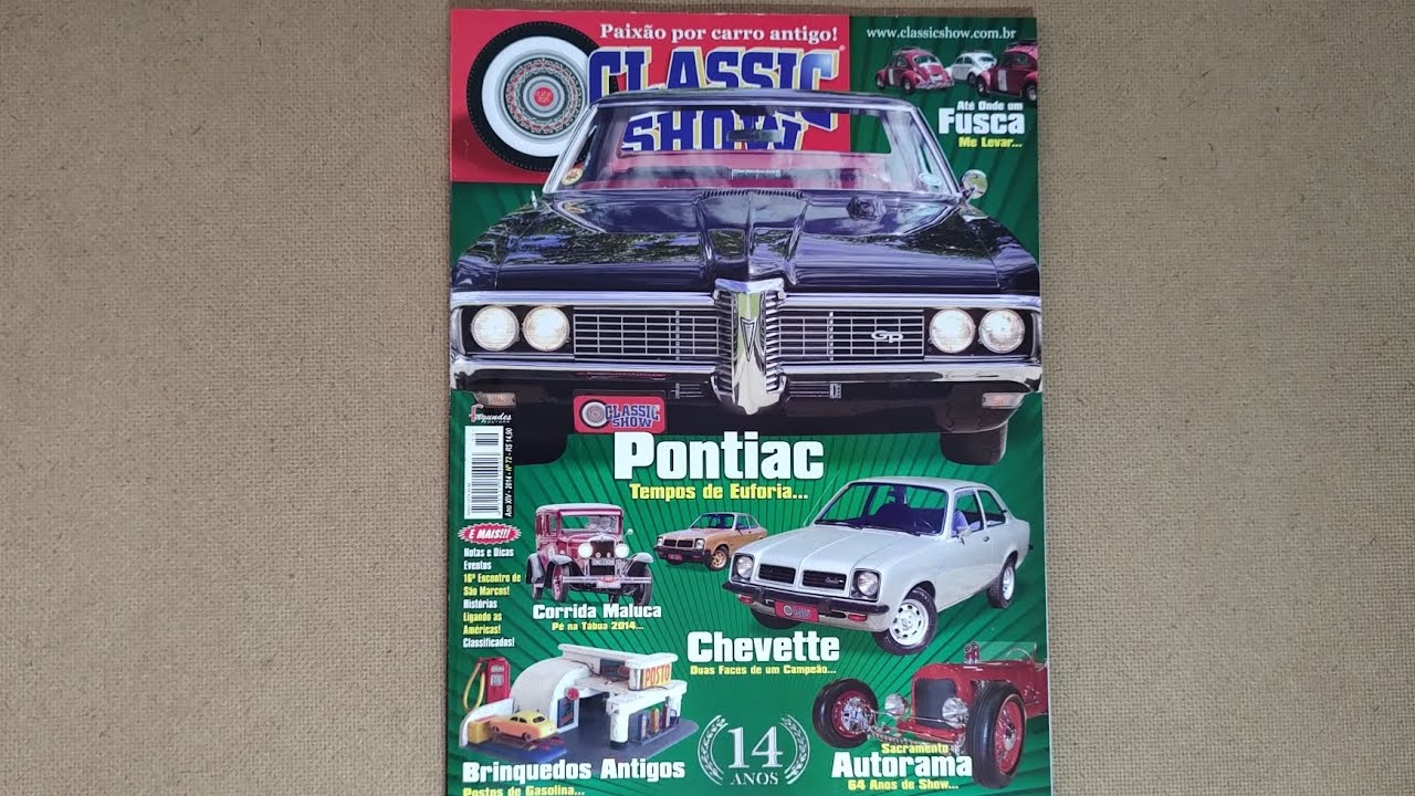 Revista CLASSIC SHOW (Ano XIV, N° 72, 2014) #classicshow - YouTube