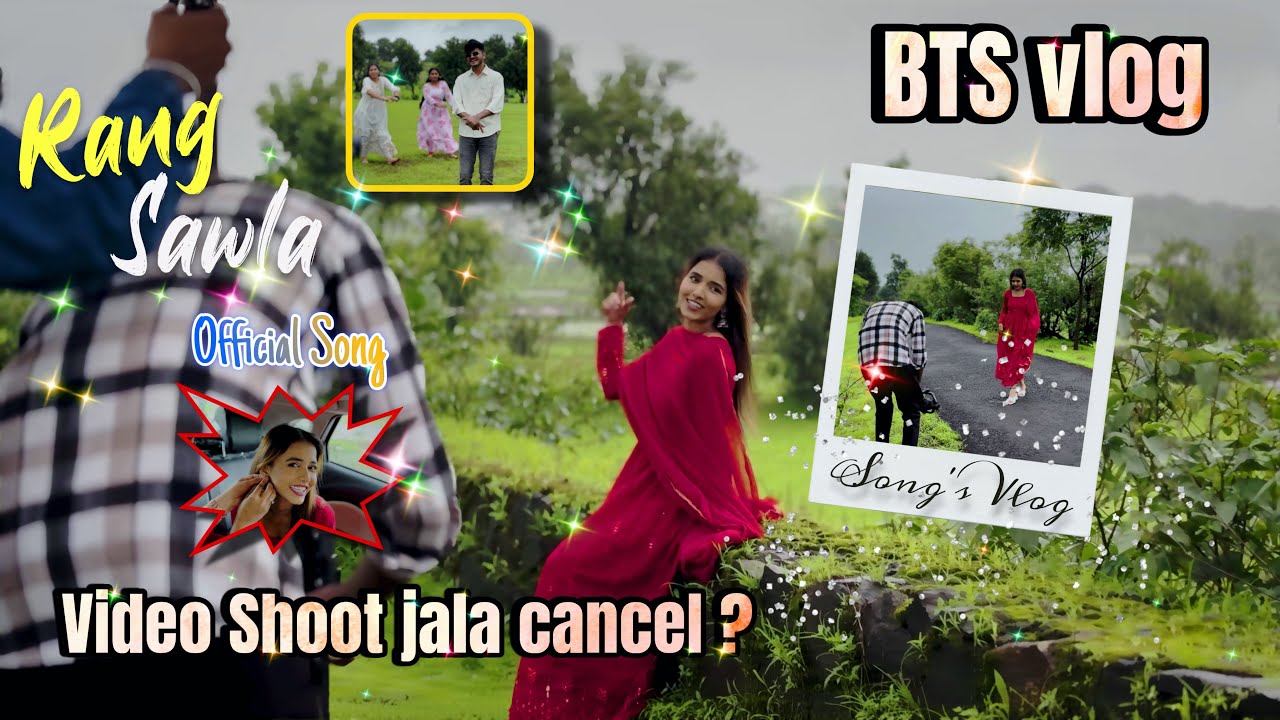 Rang Sawla Official Song | Behind The Scene | @sona.shirsat27 | @crownjmusic | Sona’s_Vlogs ...