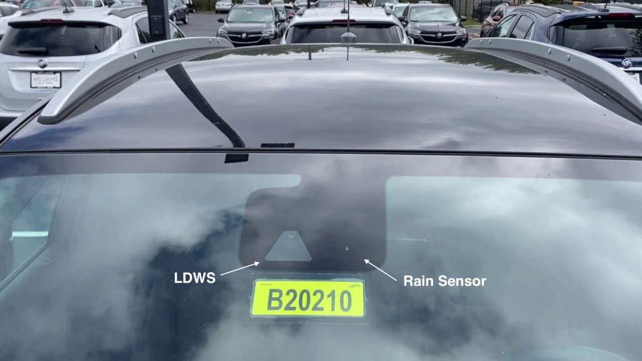 DW02653 Buick Encore GX ACI LDWS Rain Sensor Solar Windshield - YouTube