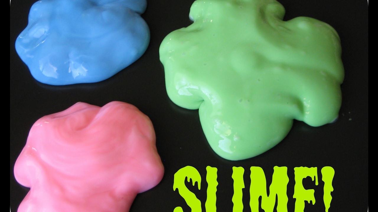 Diy how to make slime with toothpaste cornstarch and water - YouTube
