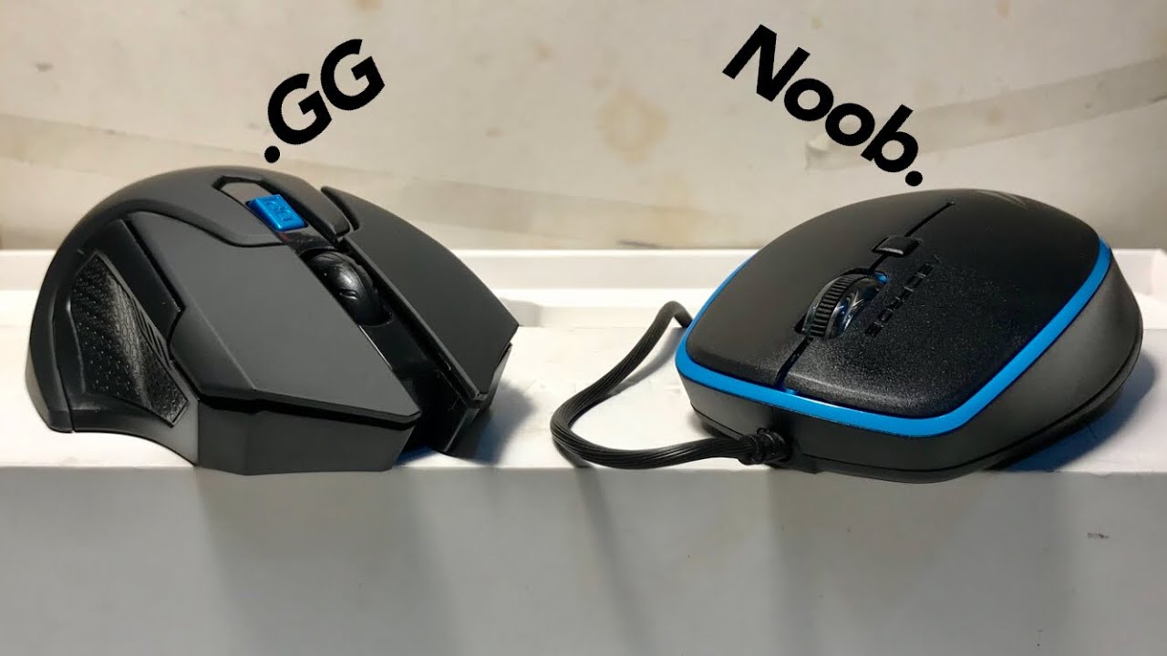 Mouse Gaming VS Mouse biasa... - YouTube