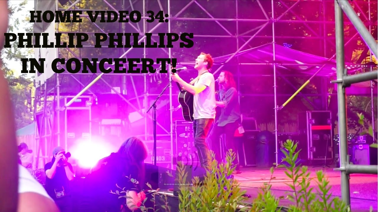 PHILLIP PHILLIPS CONCERT!!! - YouTube