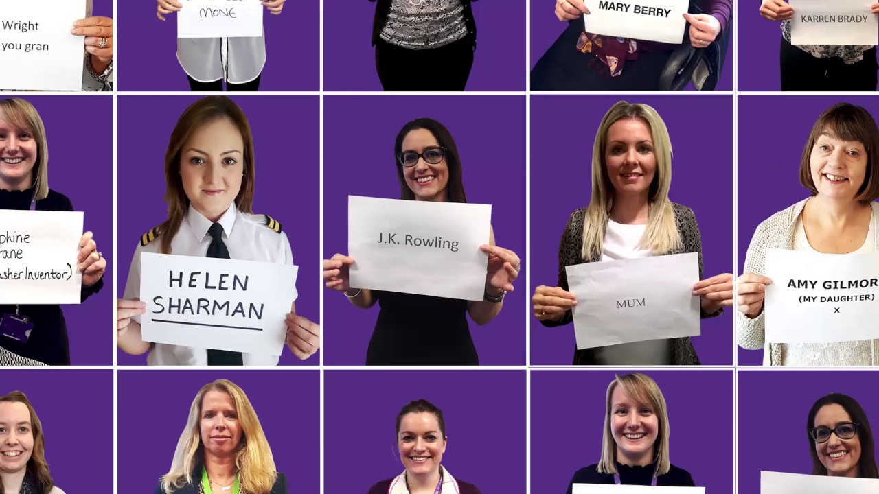 International Women's Day at Flybe - YouTube