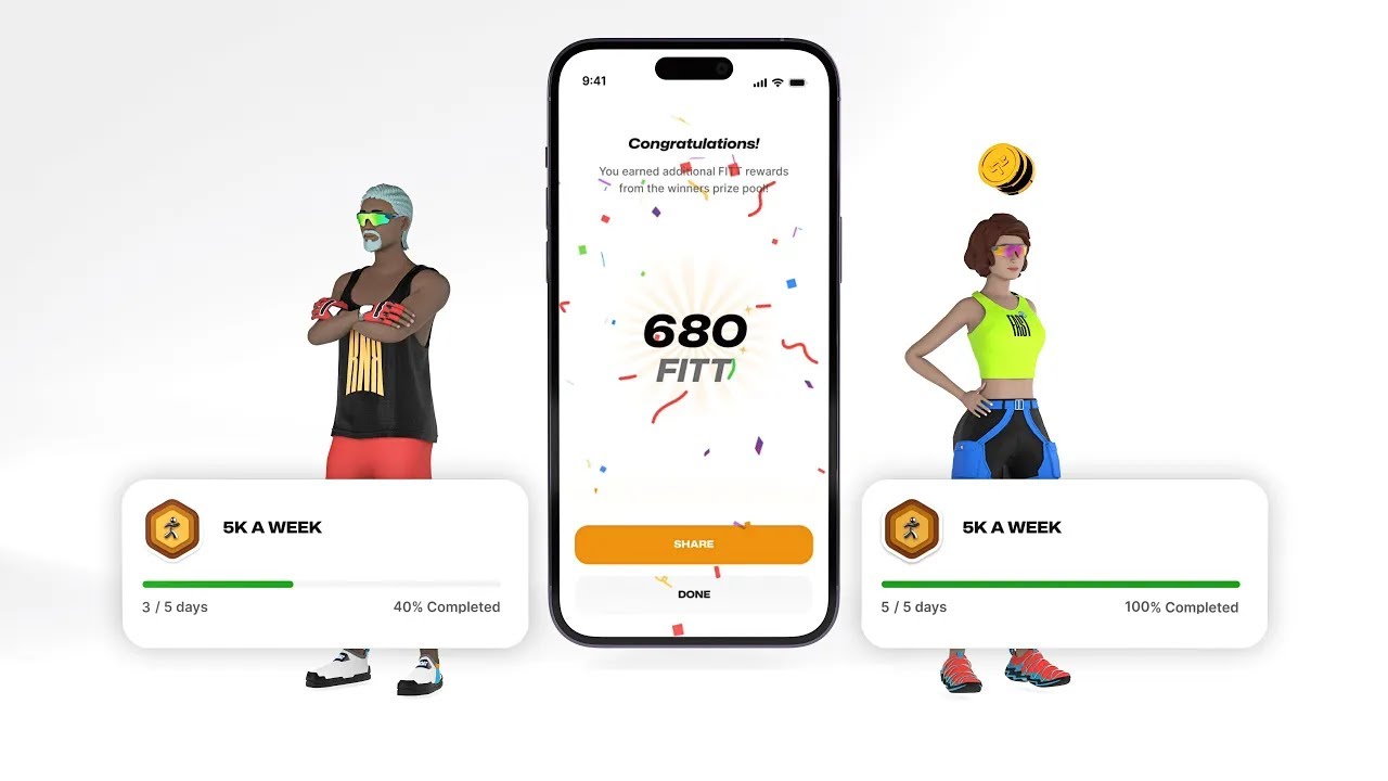 Get Paid for Walking & Running | Fitmint Move to Earn $FITT Challenges - YouTube