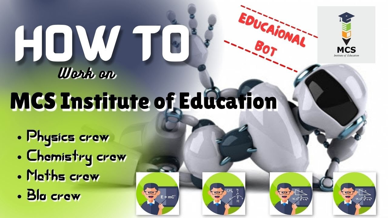 MCS Institute of Education BOT හි වැඩ කරන ආකාරය දැන ගන්න. - YouTube