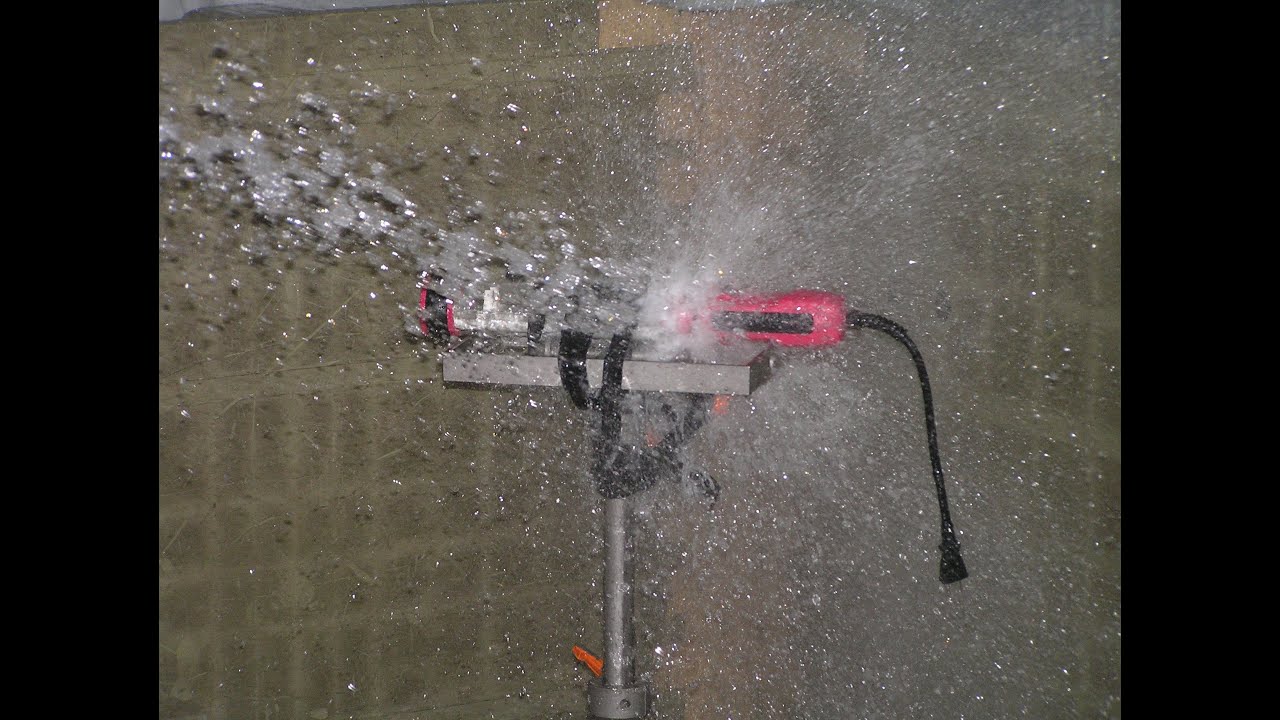 防水性能保護等級IPX6試験 - YouTube