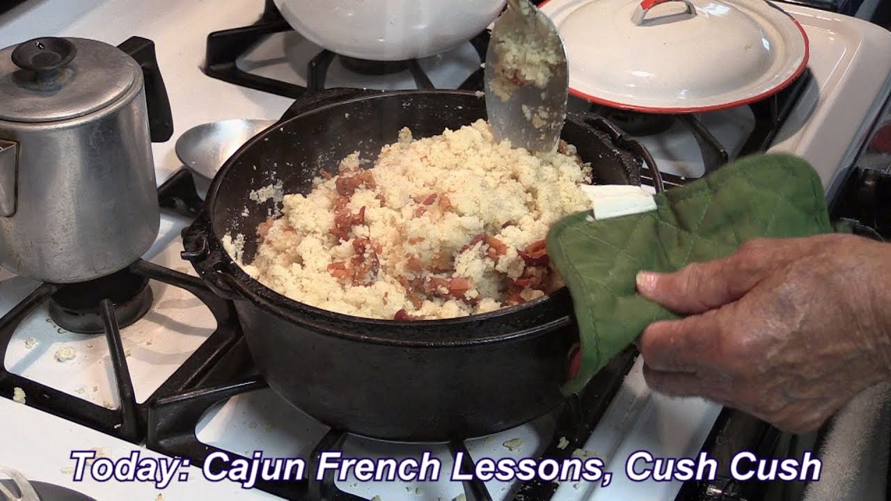 Cush Cush in Cajun French with Calvin "Carabine" Rabalais - YouTube