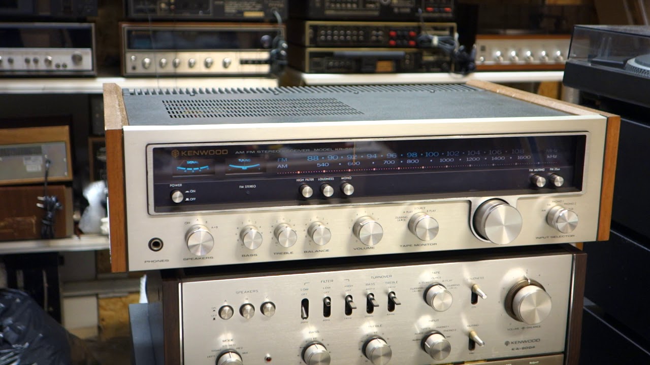 Sony APM 22ES & Kenwood KR-5600 - YouTube