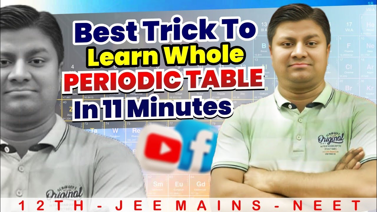 The Ultimate Trick to Master the Entire Periodic Table! Unlock Your ...