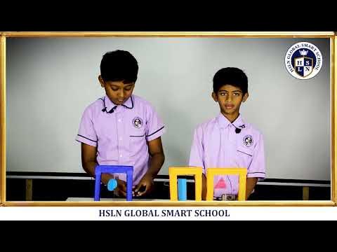 Maths Project on 2D shape to 3d shape | Grade 6 Project | Maths Video l Maths DIY l Kamet - YouTube