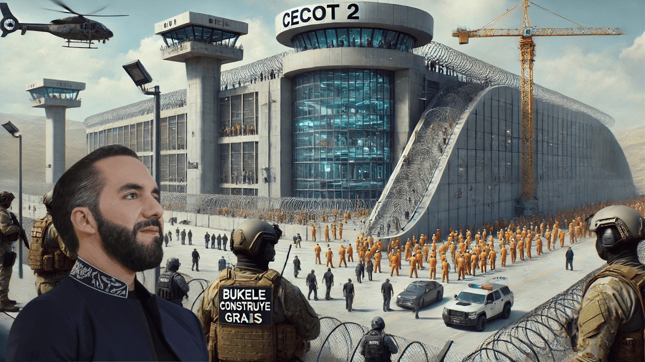 Bukele Construye CECOT 2 con Mano de Obra Gratuita: La Nueva Megacárcel ...